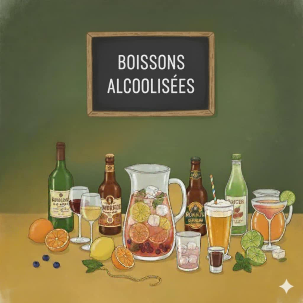 BOISSONS ALCOOLISEES – La boutique de Cléo